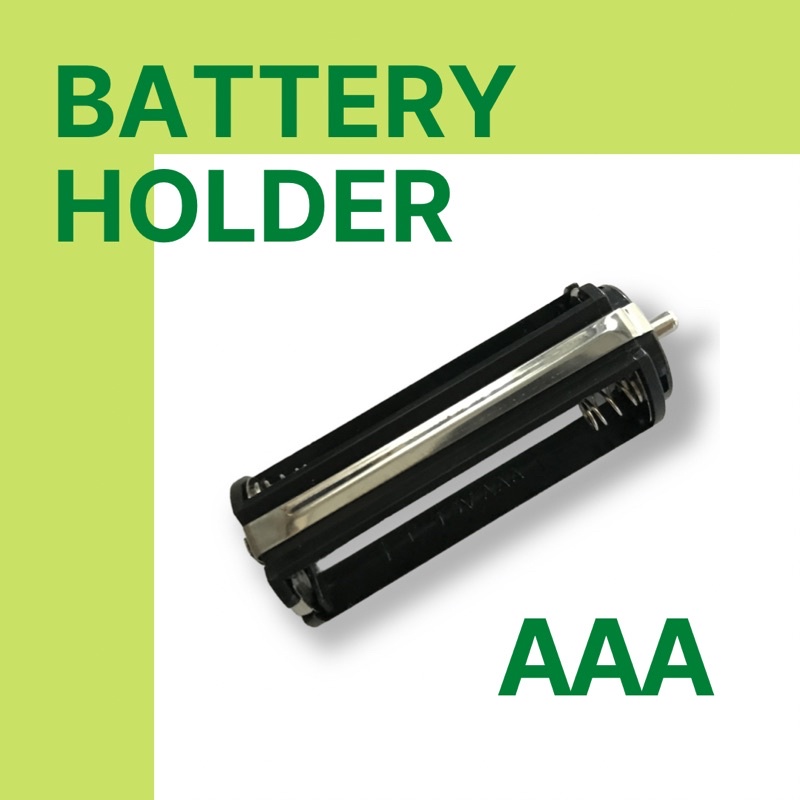 [พร้อมส่ง‼️] AAA Battery Socket รางถ่านแท่งไฟ ใช้กับถ่านขนาด AAA 3 ก้อน ...
