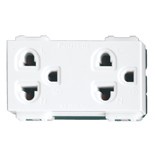 PANASONIC เต้ารับคู่ มีกราวด์ WEG 15929 | Shopee Thailand