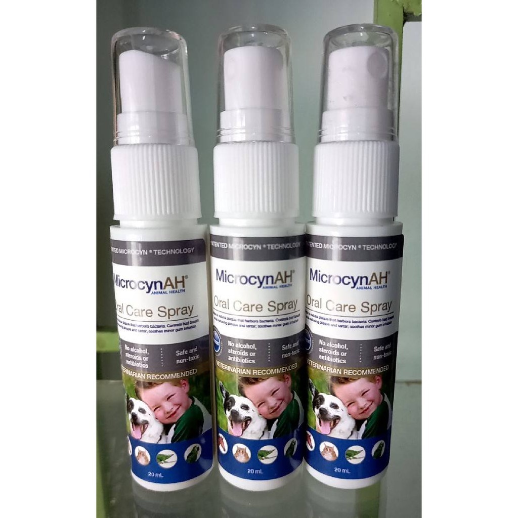 MicrocynAH Oral Care Spray 20 ml | Shopee Thailand