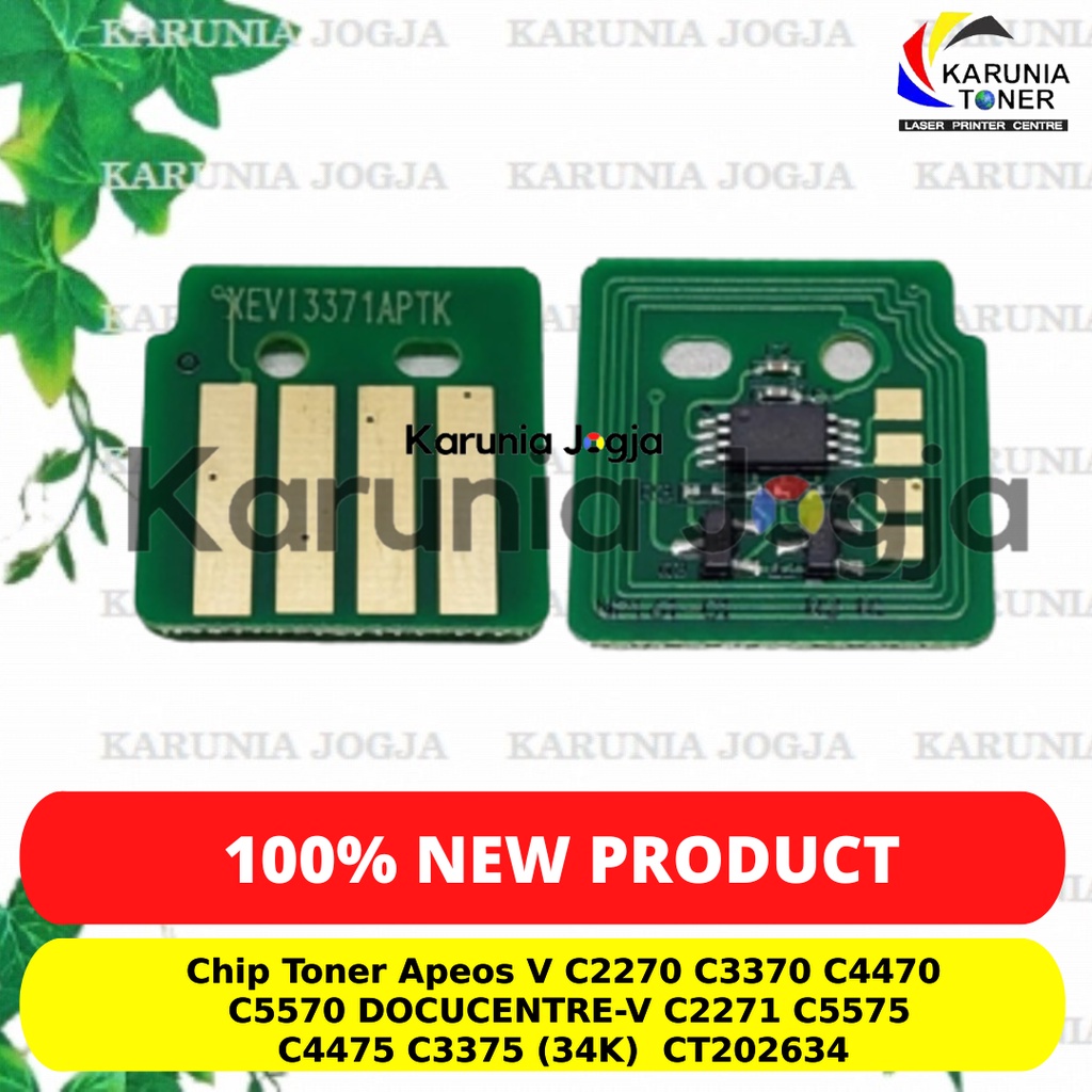 Apeos V APEOSPORT-C2270 DC Toner Chip 2275 3370 3371 3373 3375 4470 ...