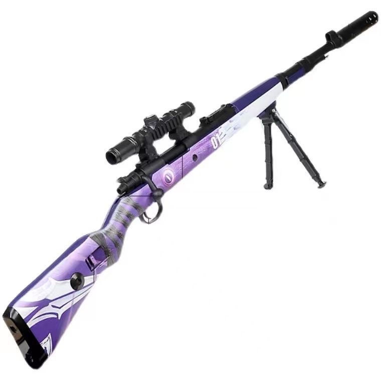 ปืนของเล่น Jieying 98k สลักเกลียวดึงด้วยมือไนลอนขนาดใหญ่สำหรับเด็ก m24 ...