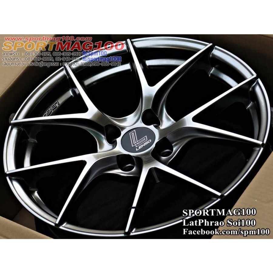 แม็กซ์ใหม่ Lenso JagerDyna JAD 4รู100 ET35 ดำด้าน/ไฮเปอร์แบล็ค 7-16นิ้ว | Shopee Thailand