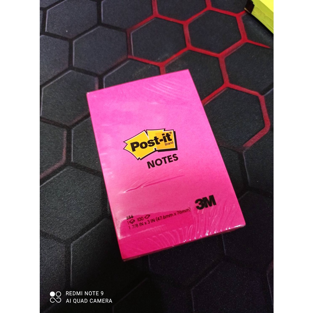 3M โพสต์-อิท Post-It กระดาษโน๊ตมีกาวในตัว Note#656 YW 2x3 เหลือง ...