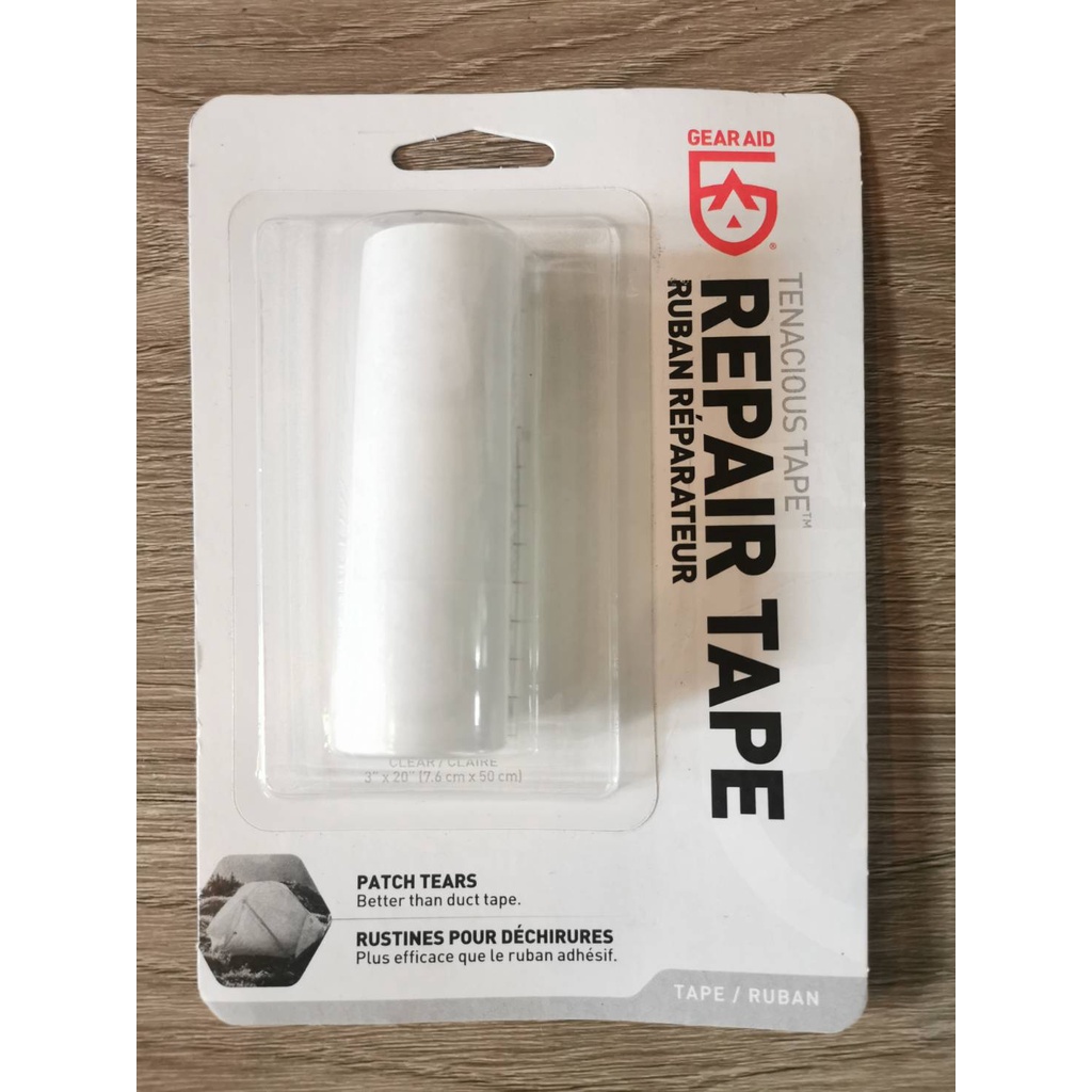 Gear Aid Tenacious Tape Repair Tape 3 x 20 Inch เทปอเนกประสงค์ ซ่อมรอย ...