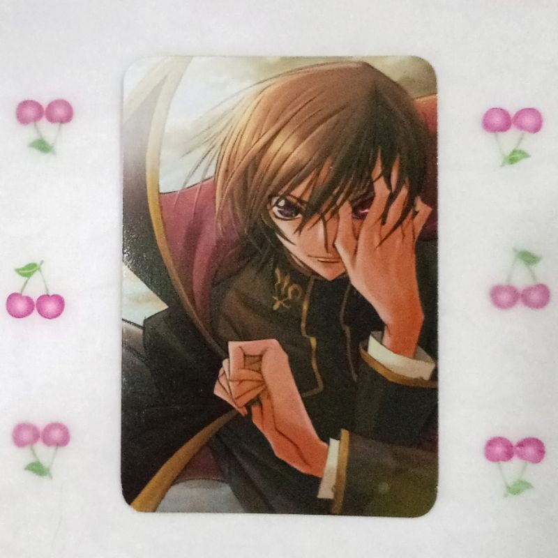 โฟโต้การ์ด Code Geass โค้ด กีอัส ขนาด 2x3 | Shopee Thailand
