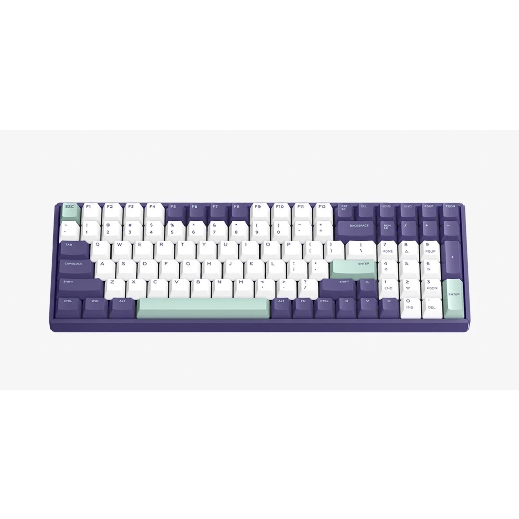 IQUNIX Keyboard F96 Grape Milk RGB Gateron Switch | Shopee Thailand