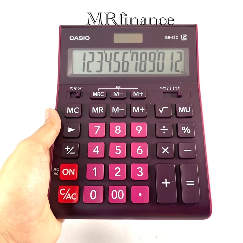 Casio GR-12C ของใหม่ ของแท้ ประกันศูนย์ 2ปี | Shopee Thailand