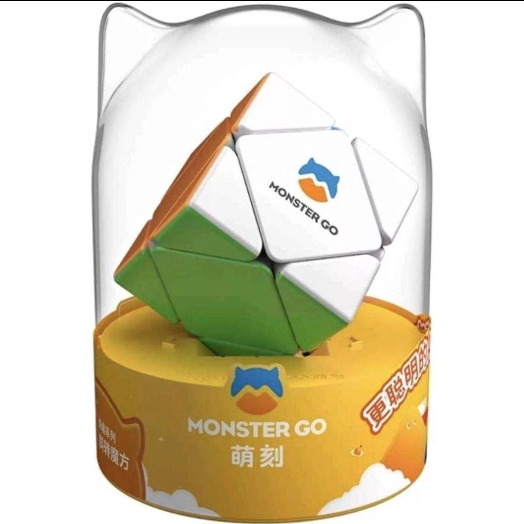 GAN MONSTER GO 2x2 Skew Pyramid รูบิด ของแท้ 💯% | Shopee Thailand