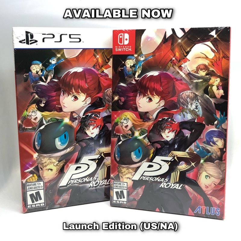 [มือ1] Persona 5 Royal Steelbook Lauch Ed (Nsw / Ps5) | Shopee Thailand