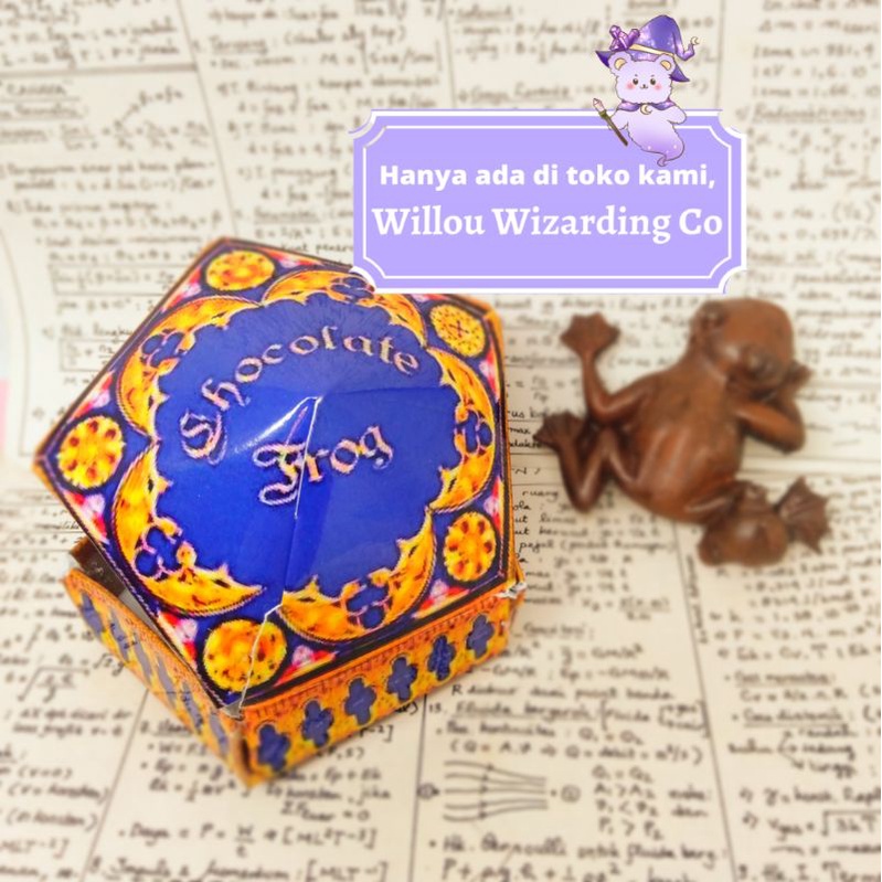 Replika Harry Potter Dus Chocolate Frog DISPLAY Honeydukes Replica ...