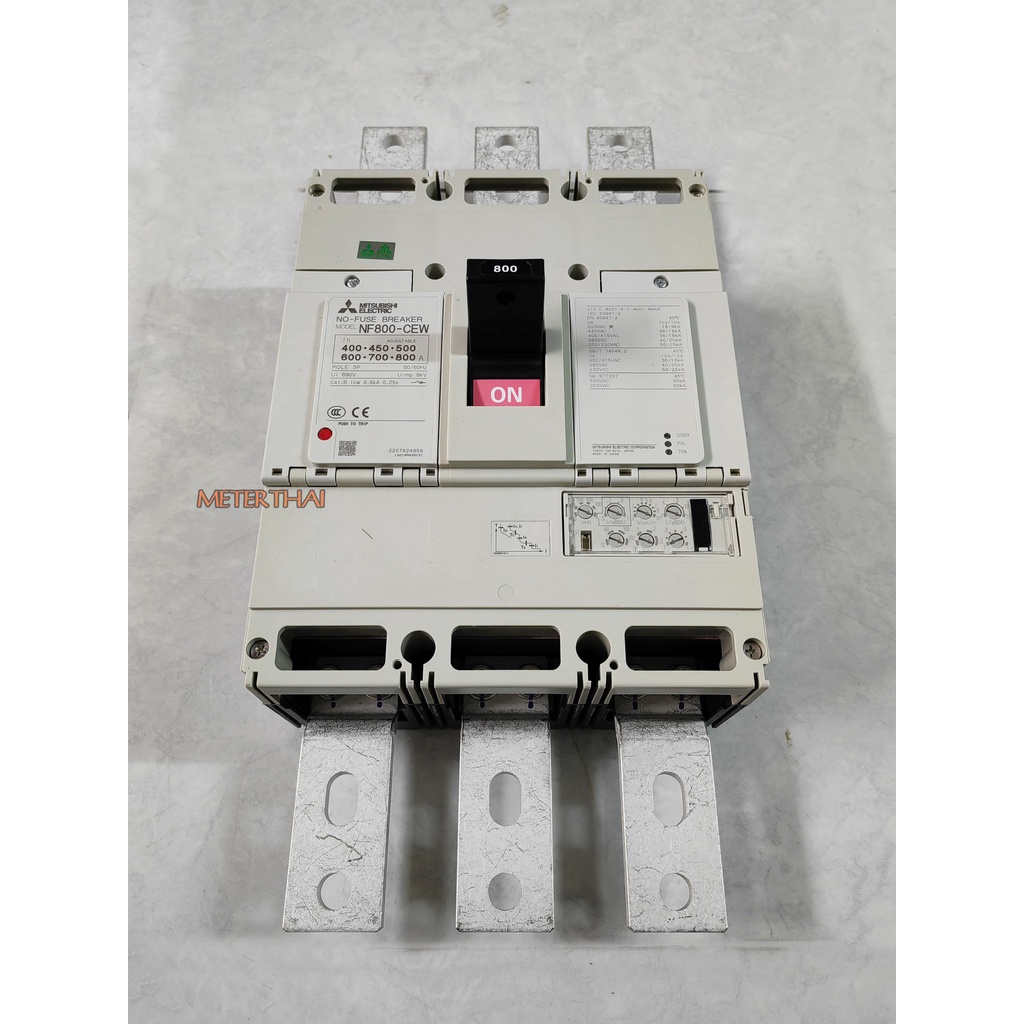 MITSUBISHI MCCB NF800-CEW 3P 400-800A เบรคเกอร์มิตซูบิชิแท้ | Shopee Thailand