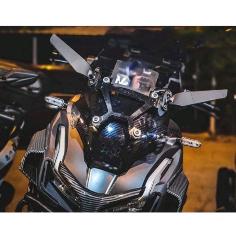 Winglet Rearview Package+SERFO Bracket SET+ANTI Midget Bolt PNP MOTOR ...