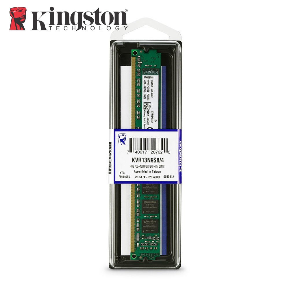 Kingston 4GB DDR3 Bus 1333MHz PC3-10600 แรมคอมฯพีซี(สินค้าใหม่) รับ ...