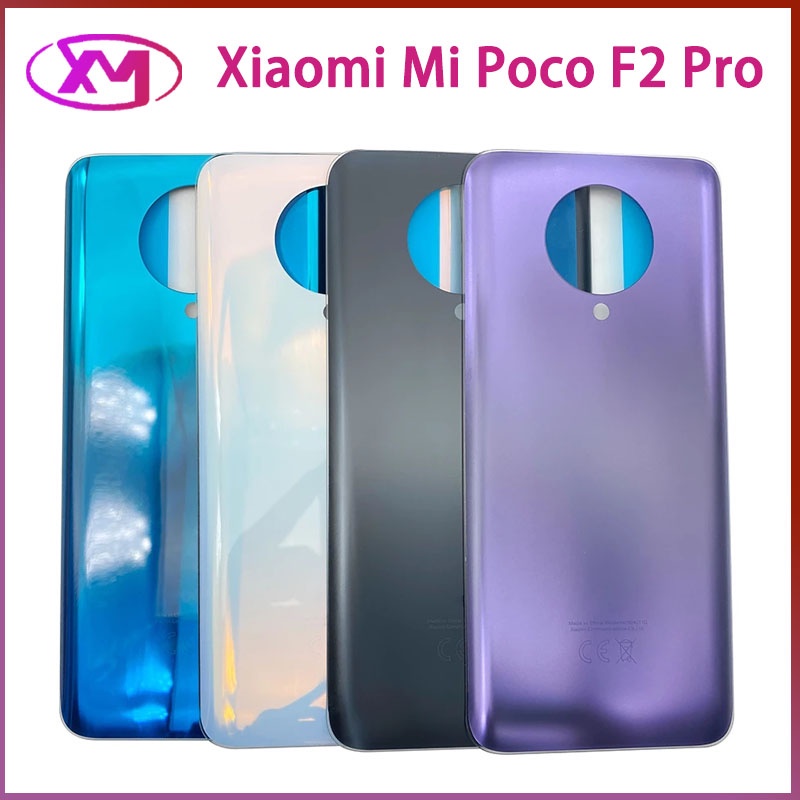 Xiaomi Mi Poco F2 Pro ฝาหลังแบตเตอรี่กระจกด้านหลังประตูเปลี่ยนที่อยู่ ...