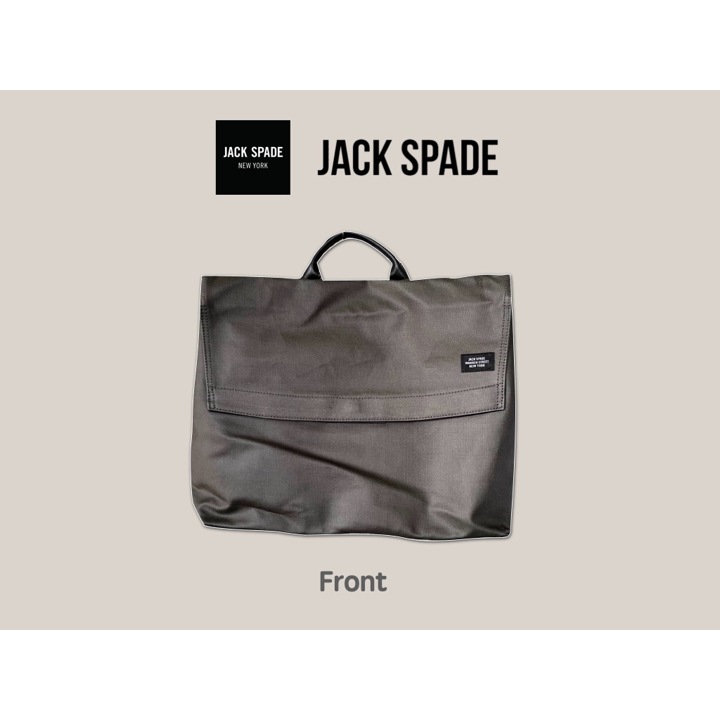 Jack Spade Coated Canvas Messenger Bag | Shopee Thailand