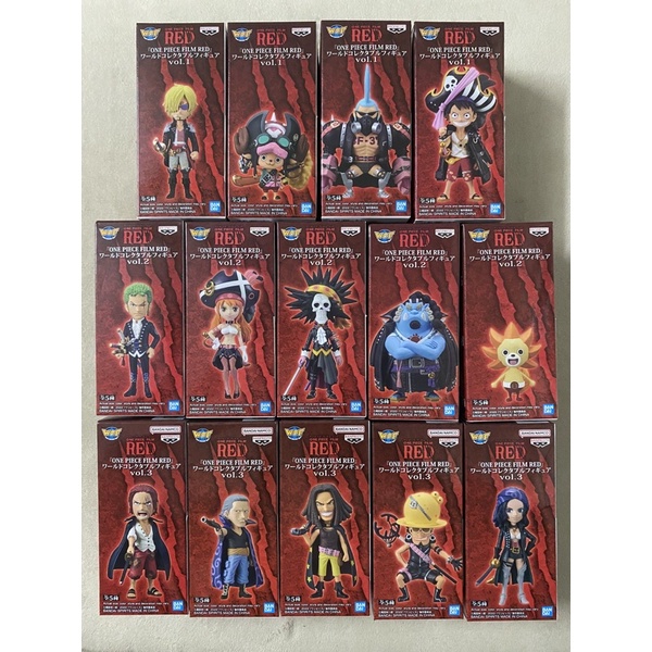 One piece Film Red WCF vol 1-3 | Shopee Thailand