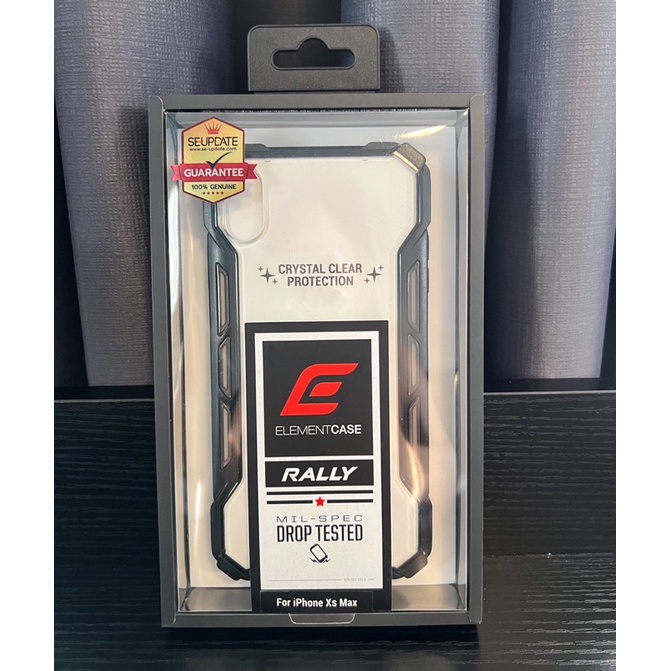 ELEMENT CASE RALLY IPHONE XS MAX ของแท้ สีดำ | Shopee Thailand