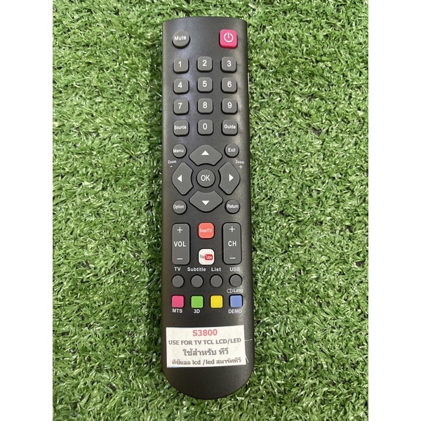 รีโมท TV รุ่น S3800 USE FOR TV TCL LCD/LED ตามภาพใส่ถ่านใช้งานได้เลย | Shopee Thailand