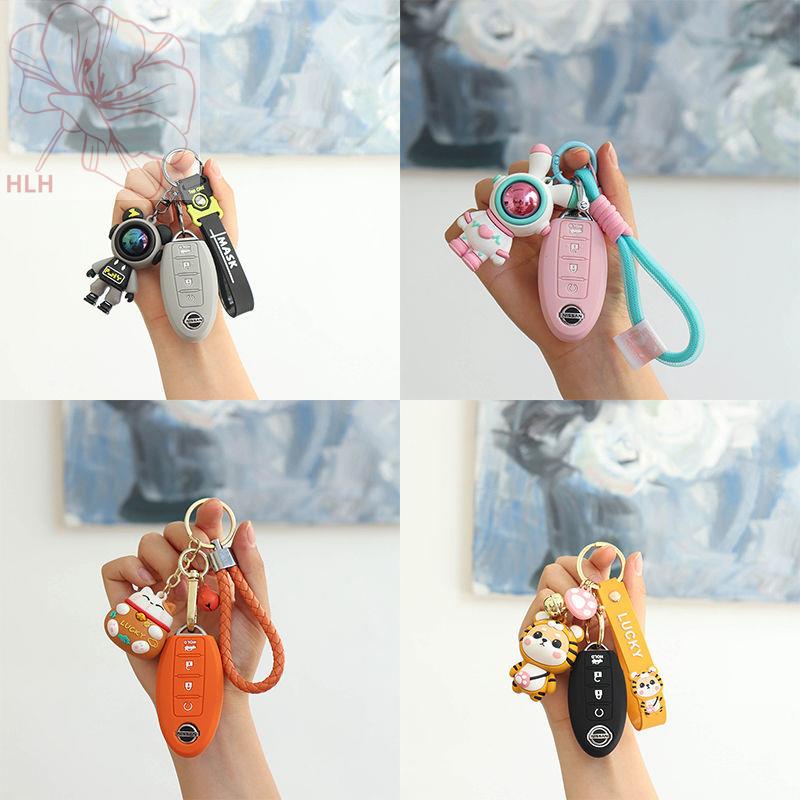 เหมาะสำหรับ Nissan New Sylphy key case Nissan Qijun Teana Qashqai Jinke ...