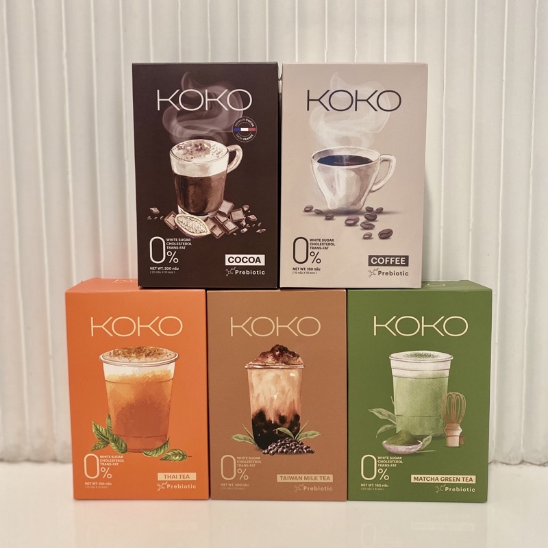 [SET สุดคุ้ม] KOKO WHITE PLUS 30 Capsule + เครื่องดื่ม (3 กล่อง) คละรส ...