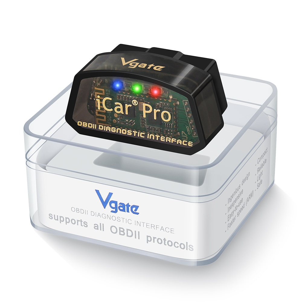 [พร้อมส่งจากไทย] Vgate iCar Pro OBD2 Real Time Data & Diagnostic Tool ...