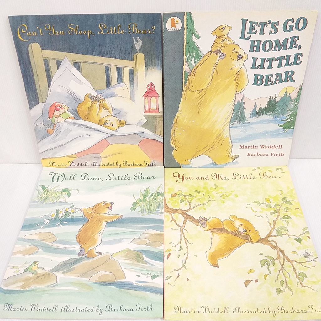 Little Bear Series By Martin Waddell นิทานภาษาอังกฤษ มือสอง นิทานรางวัล ...