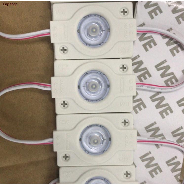 จัดส่งทันทีHigh power dc 12v smd 3030 1.5w led module with lens 1 chip ...