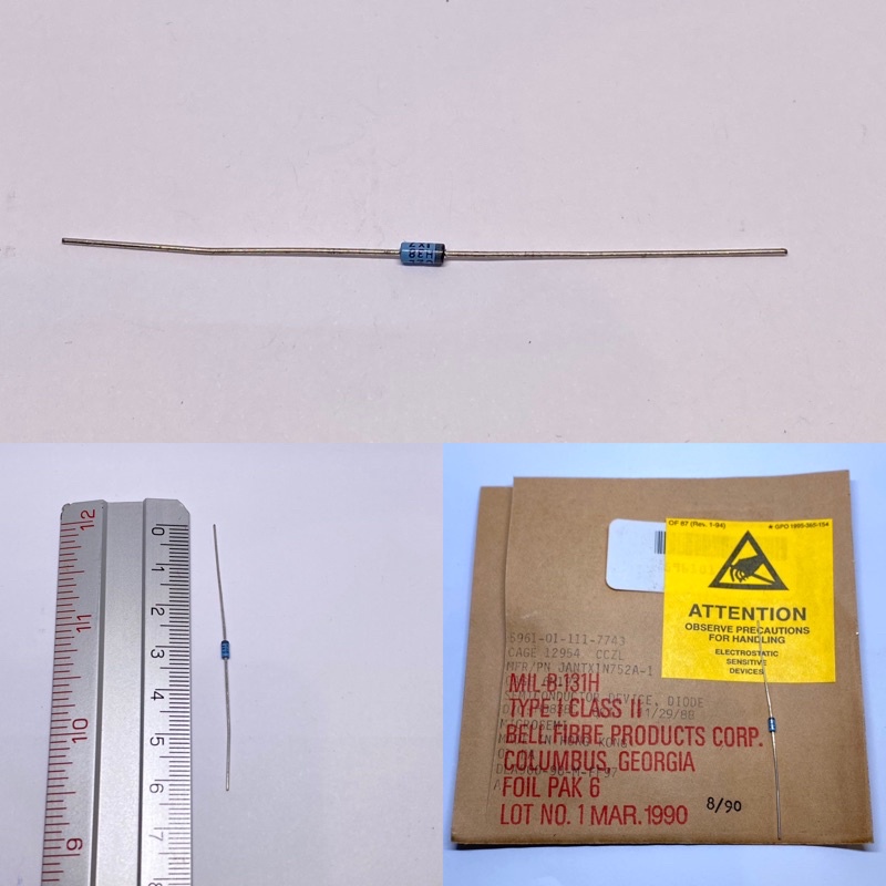 เซมิคอนดักเตอร์(Semiconductor)1N752A-1/12954 | Shopee Thailand