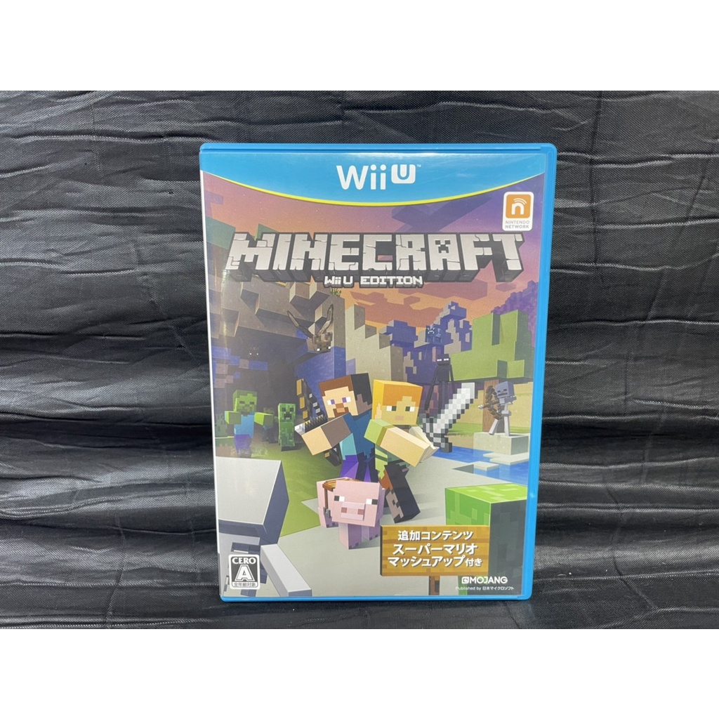แผ่นเกมส์ Wii U Game : Minecraft Wii U Edition : Wii U Japan | Shopee ...