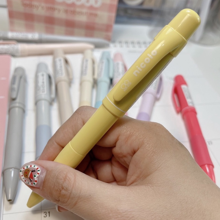 Sun-Star nicolo ดินสอกด 2 หัว ใน 1 แท่ง ขนาด 0.3 และ 0.5 mm. | Shopee ...