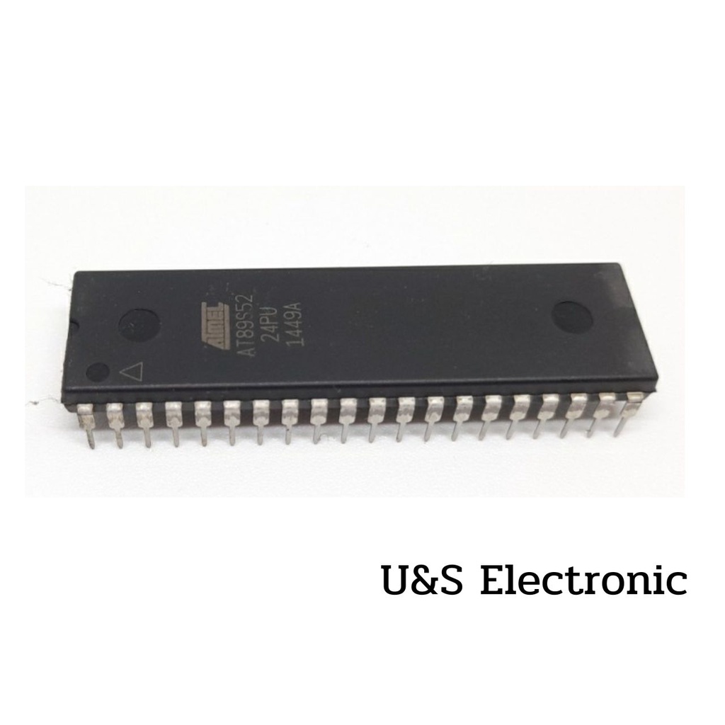 AT89S52 24PU Microchip Technology ของใหม่พร้องส่งในประเทศ | Shopee Thailand