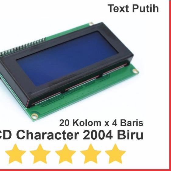 ตัวอักษร LCD 4x20 20x4 20*4 20 x 2 16 *4 2004 จอแสดงผลโมดูล Arduino | Shopee Thailand
