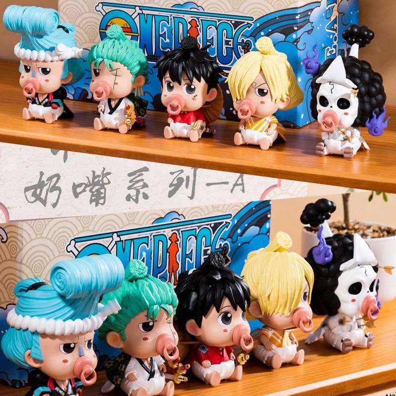 โมเดลวันพีช One Piece the Iron Crane Pacifier Wano Country Series Luffy ...