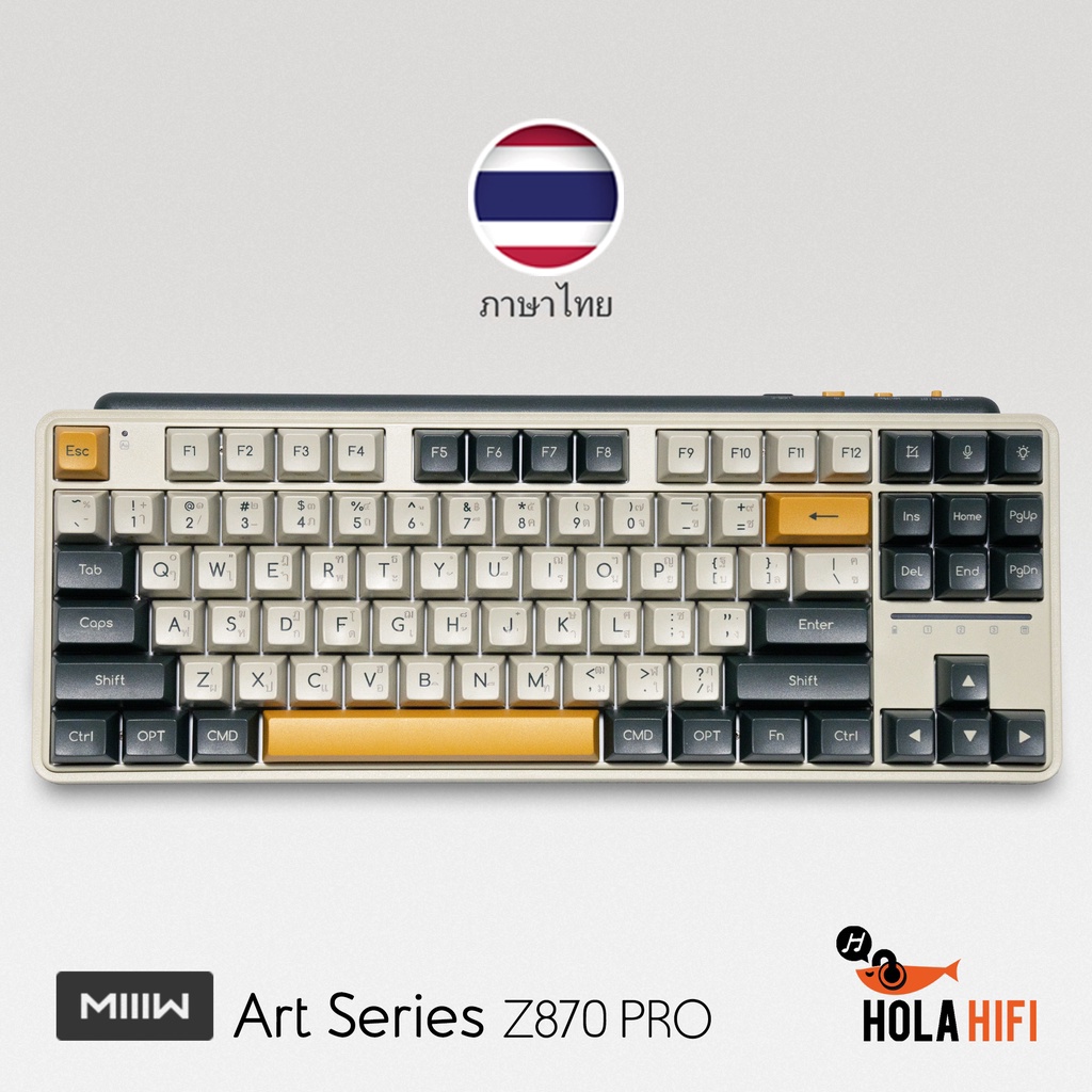 Xiaomi MIIIW Keyboard ART Z870 PRO Wireless Mechanical Keyboard - ภาษาไทย รับประกัน 1 ปี ...