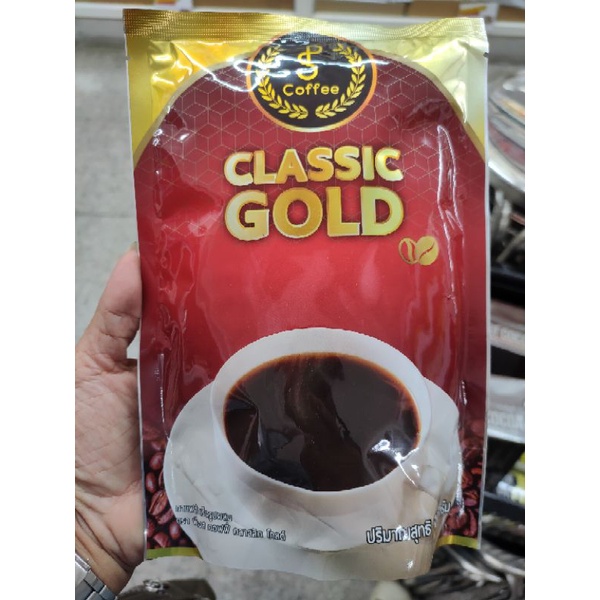 กาแฟสำเร็จรูป เอสพีคอฟฟี่ คลาสสิคโกลด์ SP Coffee Gold 180g. | Shopee ...