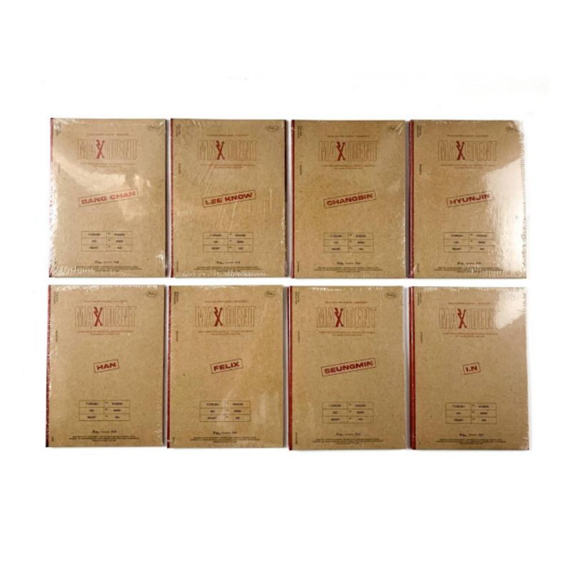 STRAY KIDS Mini Album - MAXIDENT (CASE Ver.) | Shopee Thailand
