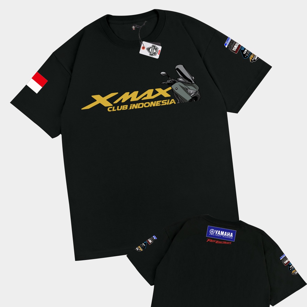 สามเหลี ่ ยม YAMAHA XMAX CLUB INDONESIA XMAX CLUB INDONESIA เสื ้ อยืด ...