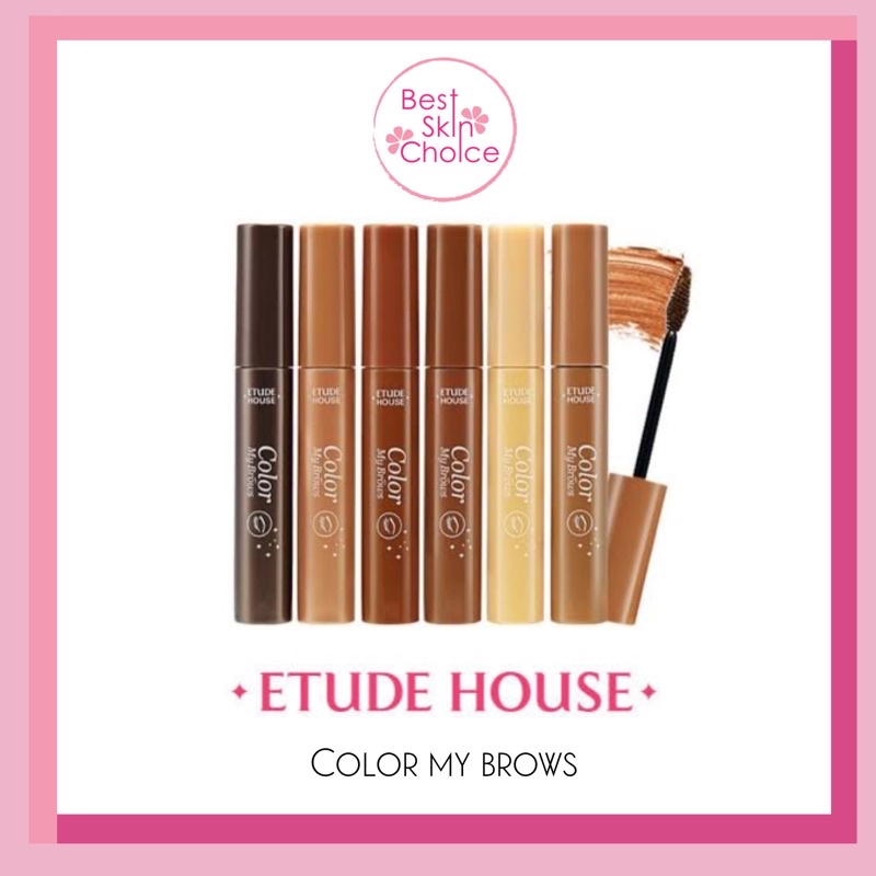 ETUDE COLOR MY BROWS 4.5g | Shopee Thailand