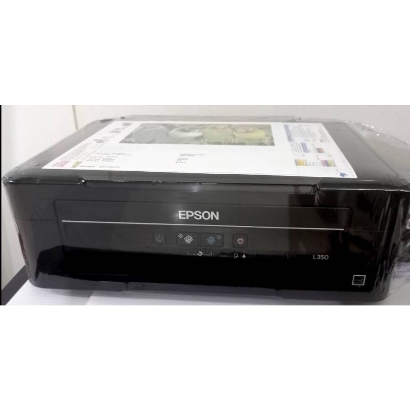 Epson L350มือ2 ปริ้นA4 สแกน ถ่ายเอกสาร แท้งศูนย์ มีรับประกันตัวเครื่อง ...