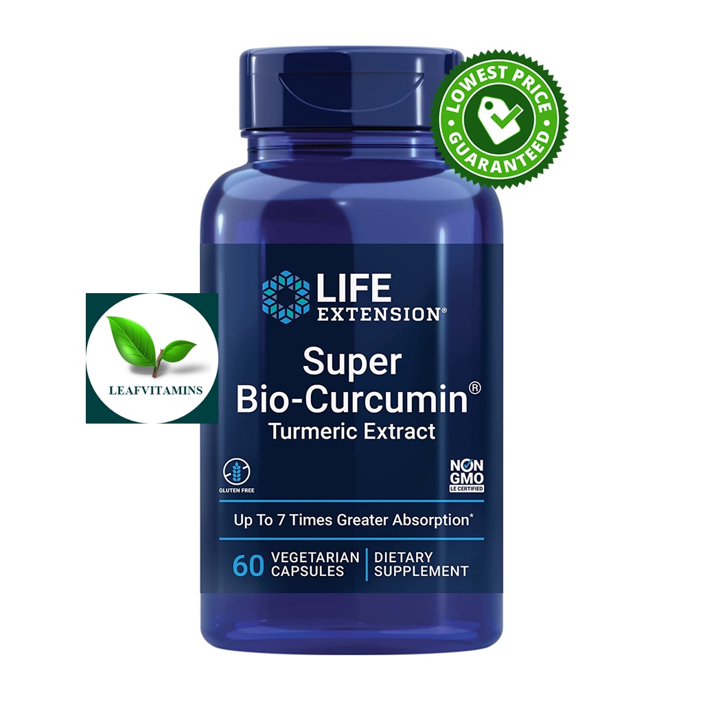 Life Extension Super Bio-Curcumin® Turmeric Extract 400 mg / 60 ...