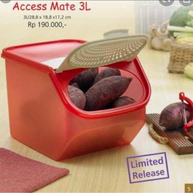 Access mate tuperwarw ที่เก็บหัวหอม 3 ลิตร / ที่เก็บไข่ / มันเทศ ...