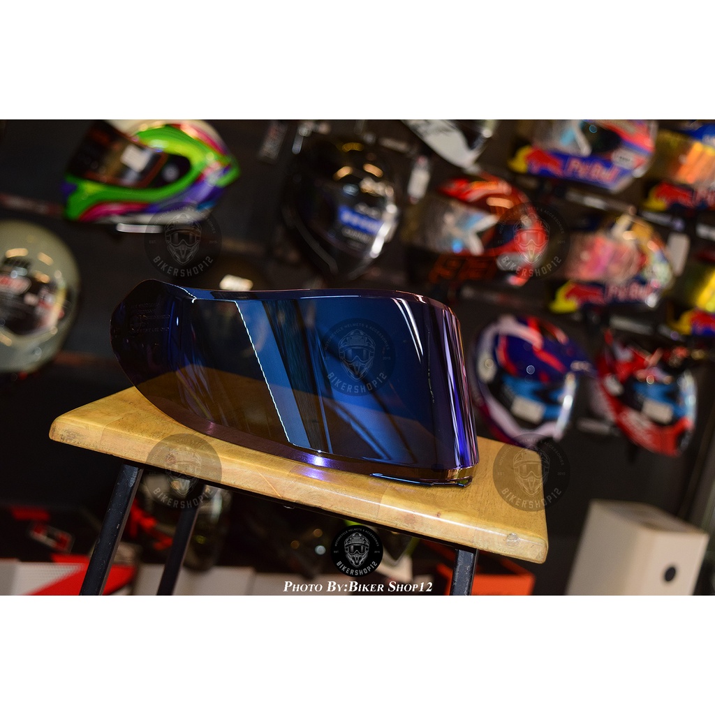 ชิว หรือ หน้ากาก หมวกกันน็อค REAL รุ่น Raptor ลาย Stratos | Shopee Thailand