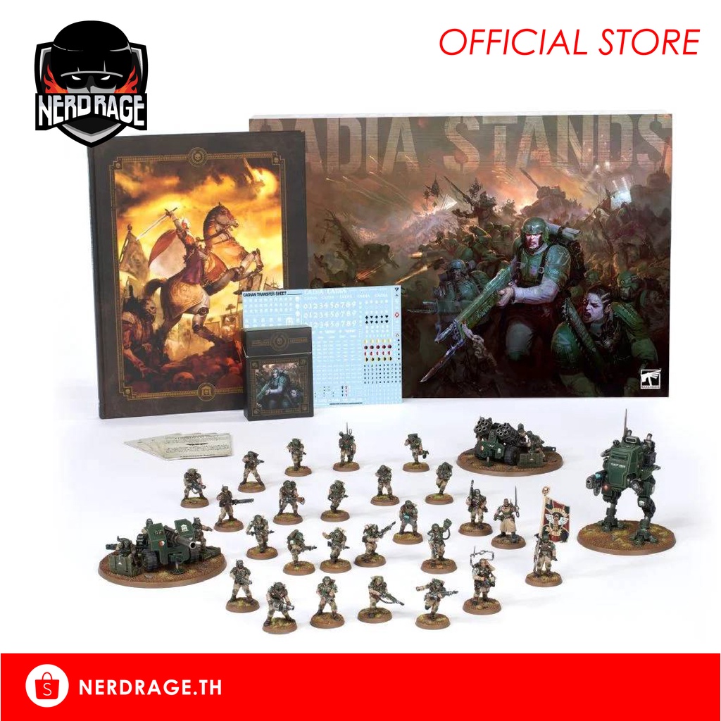 Warhammer 40K Cadia Stands: Astra Militarum Army Set | Shopee Thailand