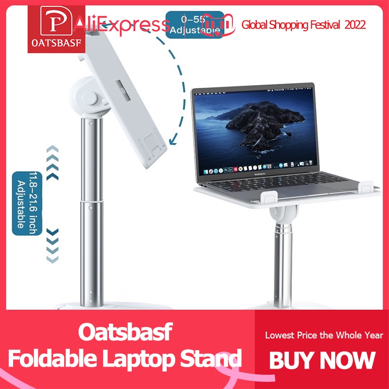 OATSBASF Foldable Laptop Stand For Macbook Air Pro Xiaomi Tablet PC ...