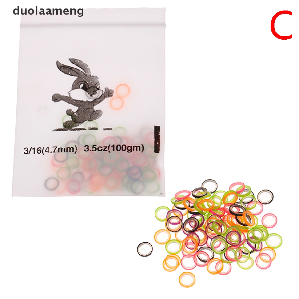 [duolaameng] 100 ชิ้น แถบยางยืด สี จัดฟัน ยางรัด [TH] | Shopee Thailand