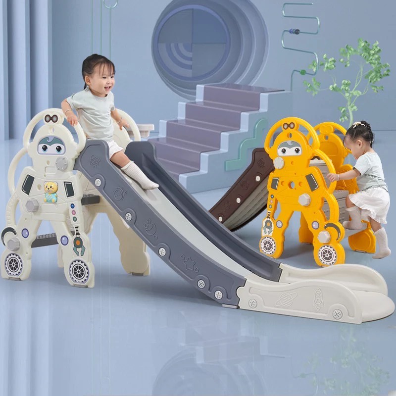 สไลเดอร์เด็ก Robot Slide กระดานลื่น สไลเดอร์ มีเสียงดนตรี No.6058 ...
