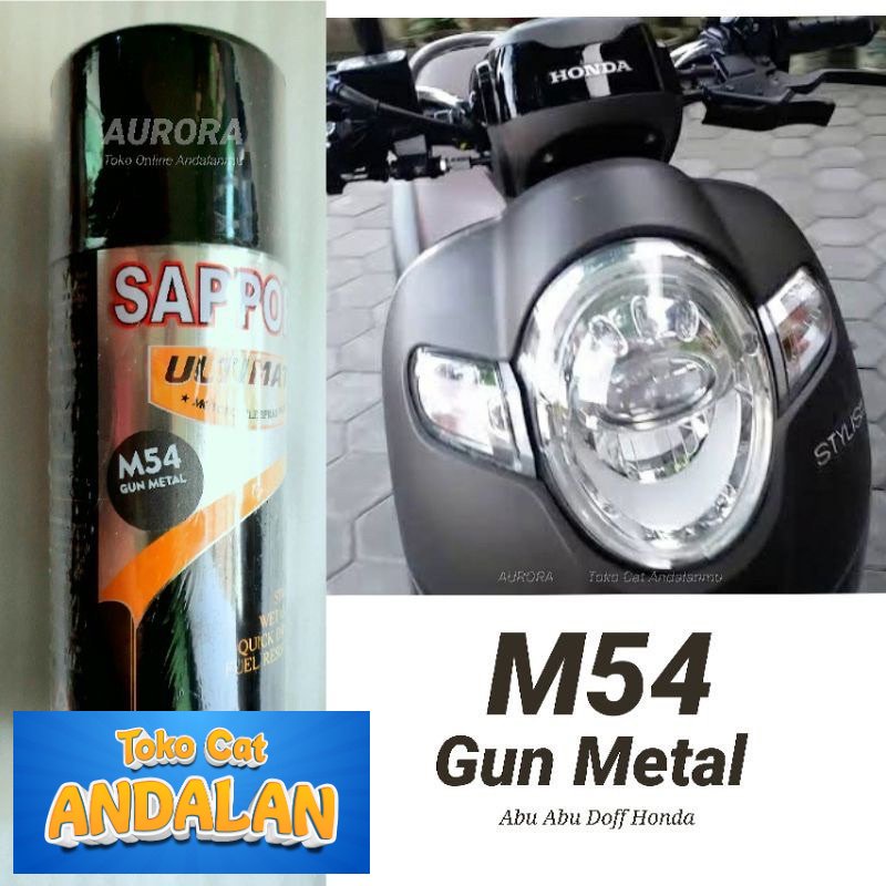 Andalan Paint Shop - SAPPORO ULTIMATE GUN METAL M54 pilox pylox สี ...