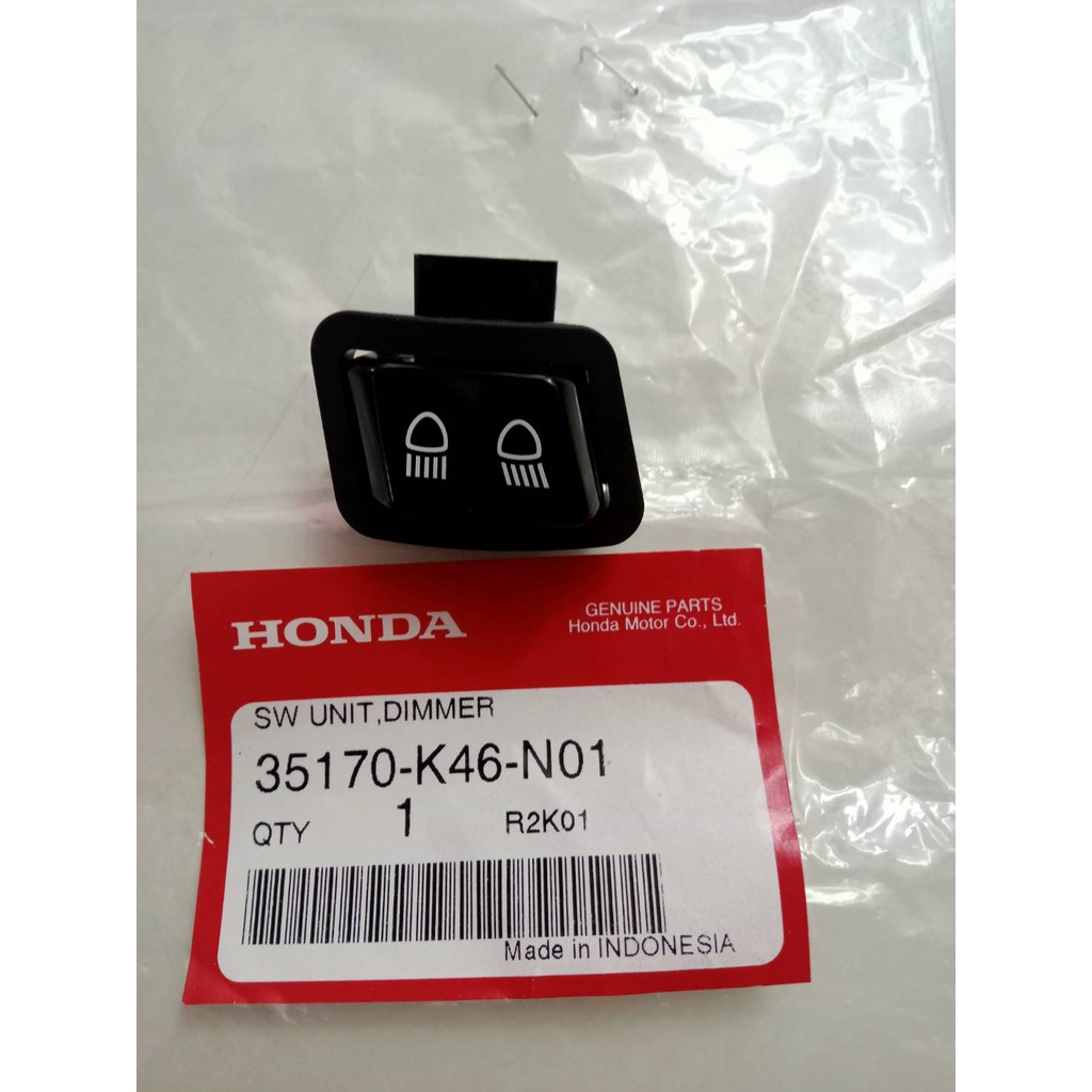 สวิตช์ไฟ สูง+ต่ำ WAVE-110 i Led ปี2019-2023 35170-K46-N01 | Shopee Thailand