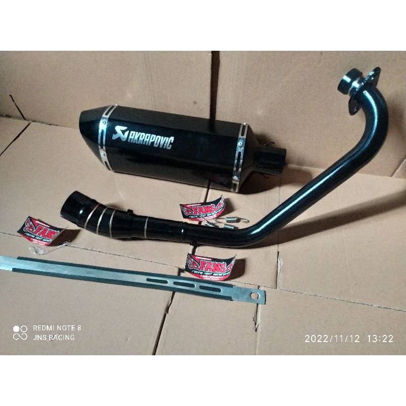 Hitam Akrapovic UNDERBELLY CBR150R VIXION R15 MT15 GSX-R 150 CB150R ...