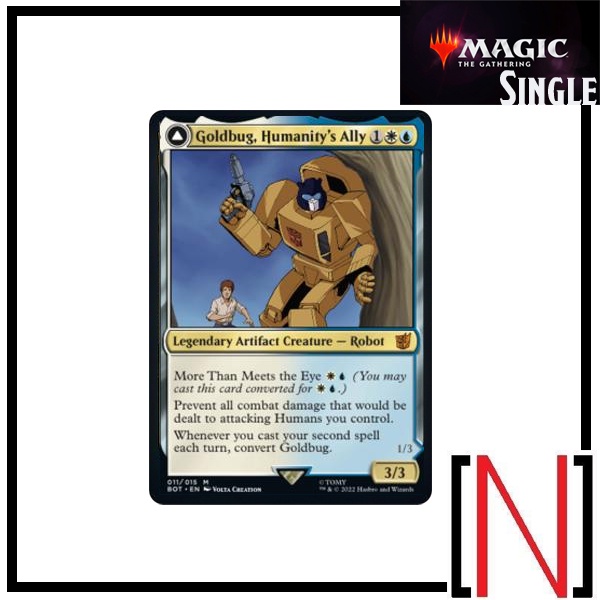 [MTG][Single][BOT] Goldbug, Humanity's Ally ระดับ Rare [ภาษาอังกฤษ ...